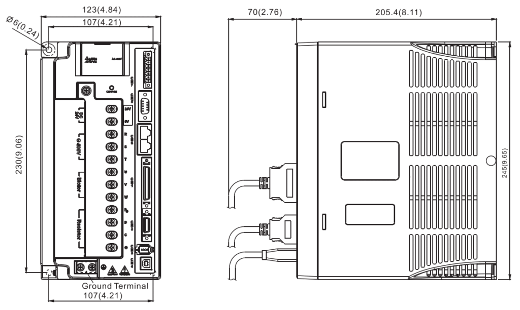 Bộ điều khiển servo Delta ASD-A2-4543-M