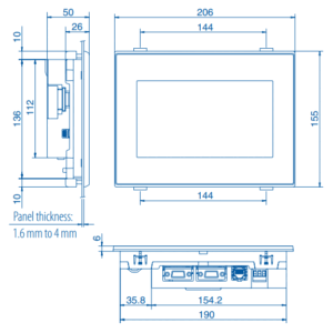 HMI Mitsubishi GS2107-WTBD-N - Tự Động Hoá Toàn Cầu