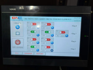 Màn hình HMI Xinje TS3-700-M 7 inch 24VDC