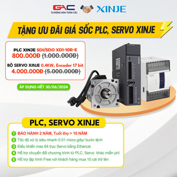 Đăng ký trở thành đại lý, KH VIP Plc, Hmi, Servo Xinje