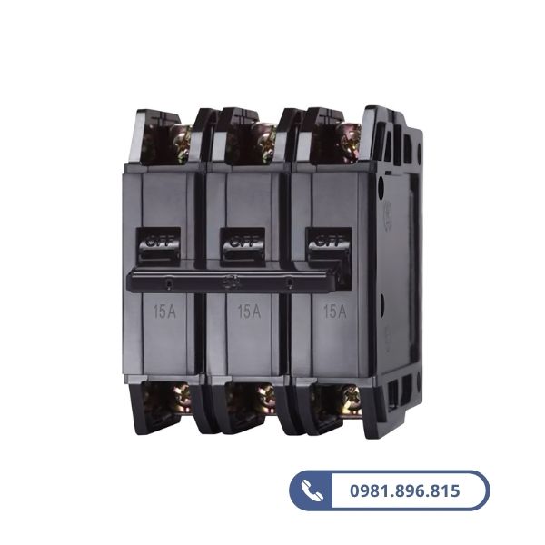 Aptomat tép nhỏ MCB Shihlin BP 3P 100A 5kA - Tự Động Hoá Toàn Cầu