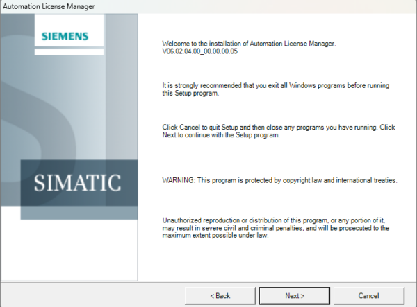 Tia Portal V16: Khắc phục lỗi liên quan đến "Automation License Manager ...